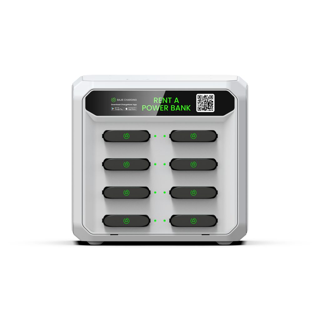 8-slot & without screen& desktop shared power bank rental station ...