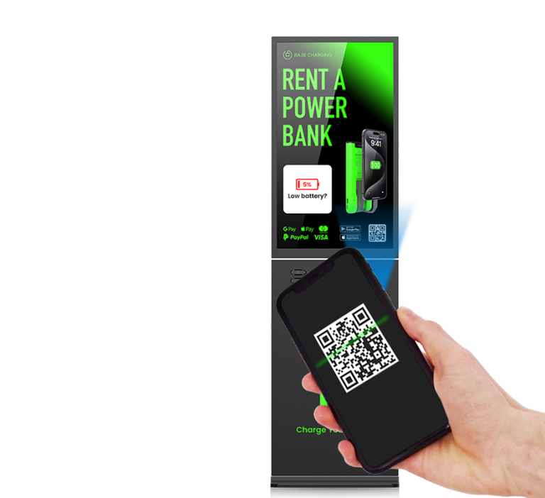 Shared power bank rental station | Cell phone charging stations - BAJIE ...