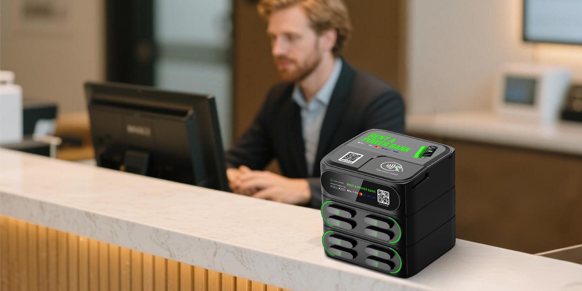 How can a screenless MINI POS modular charging station help investors ...